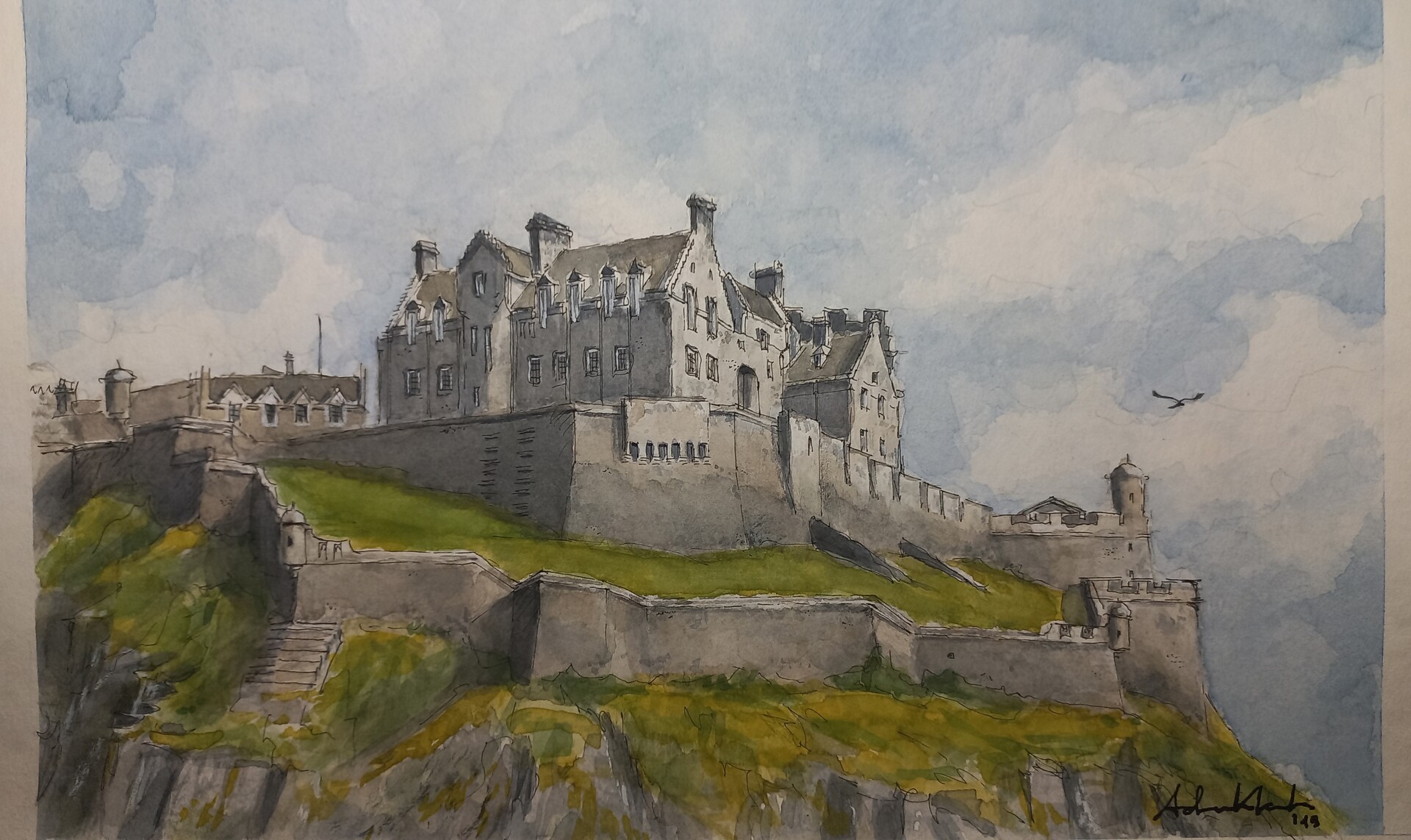 ArtStation - Edinburgh Castle