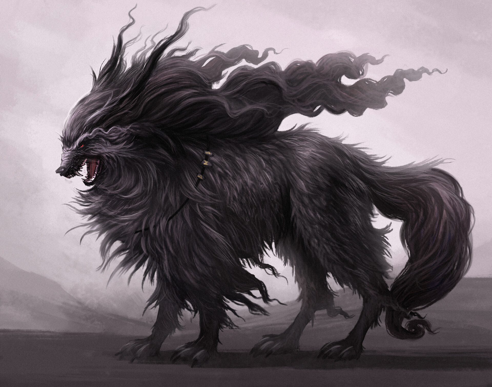 ArtStation - werewolf form