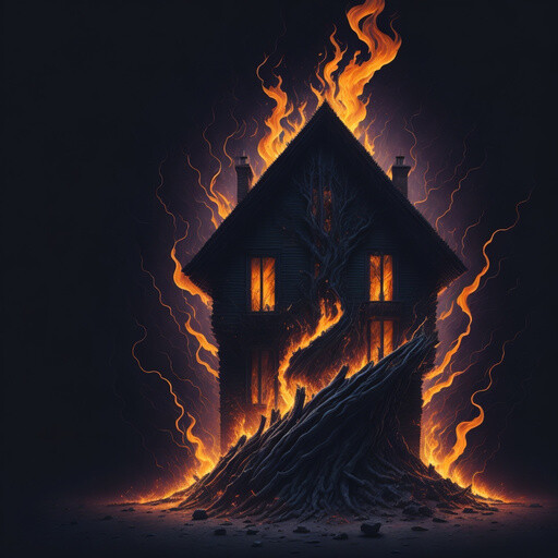 ArtStation - Fire house
