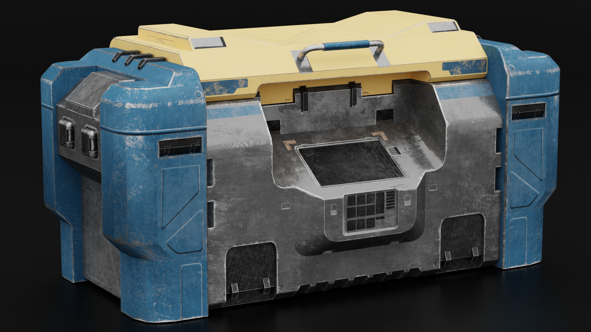 Celil Muştu - Sci-Fi Crate - Game Ready