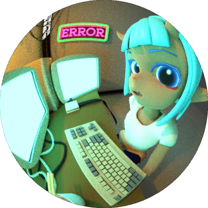 ArtStation - coder girl