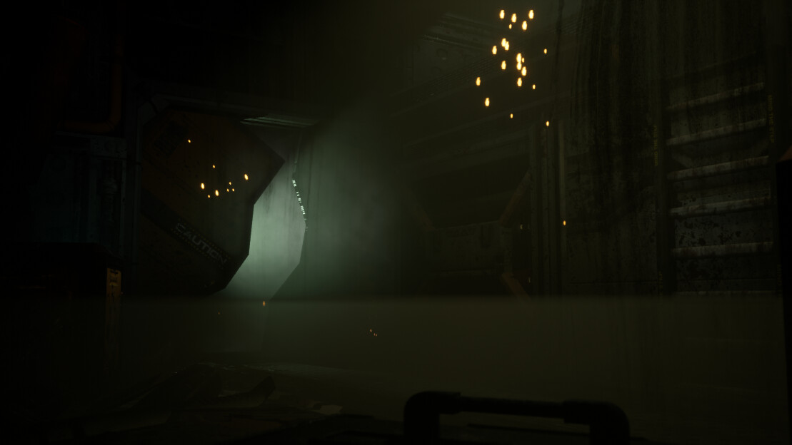 ArtStation - Un-used Sci-fi Level