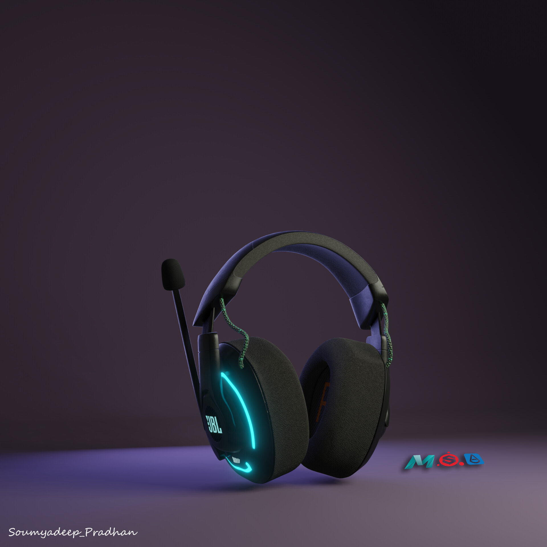 ArtStation - JBL Headphone