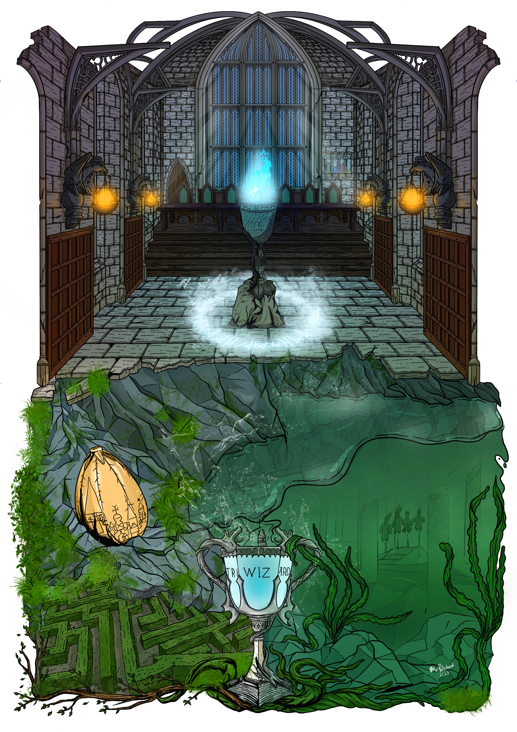 ArtStation - The Globet of Fire