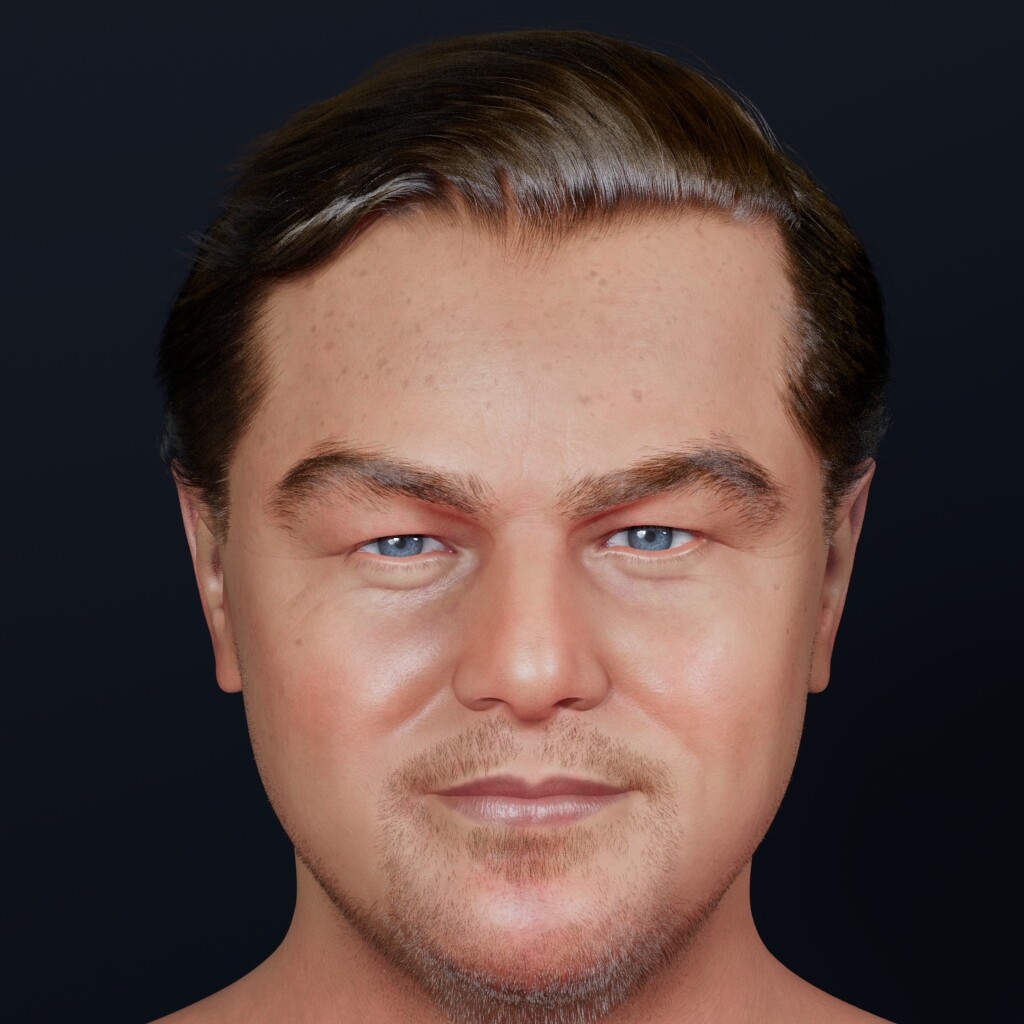 ArtStation - Leonardo Dicaprio - Hyper realistic character