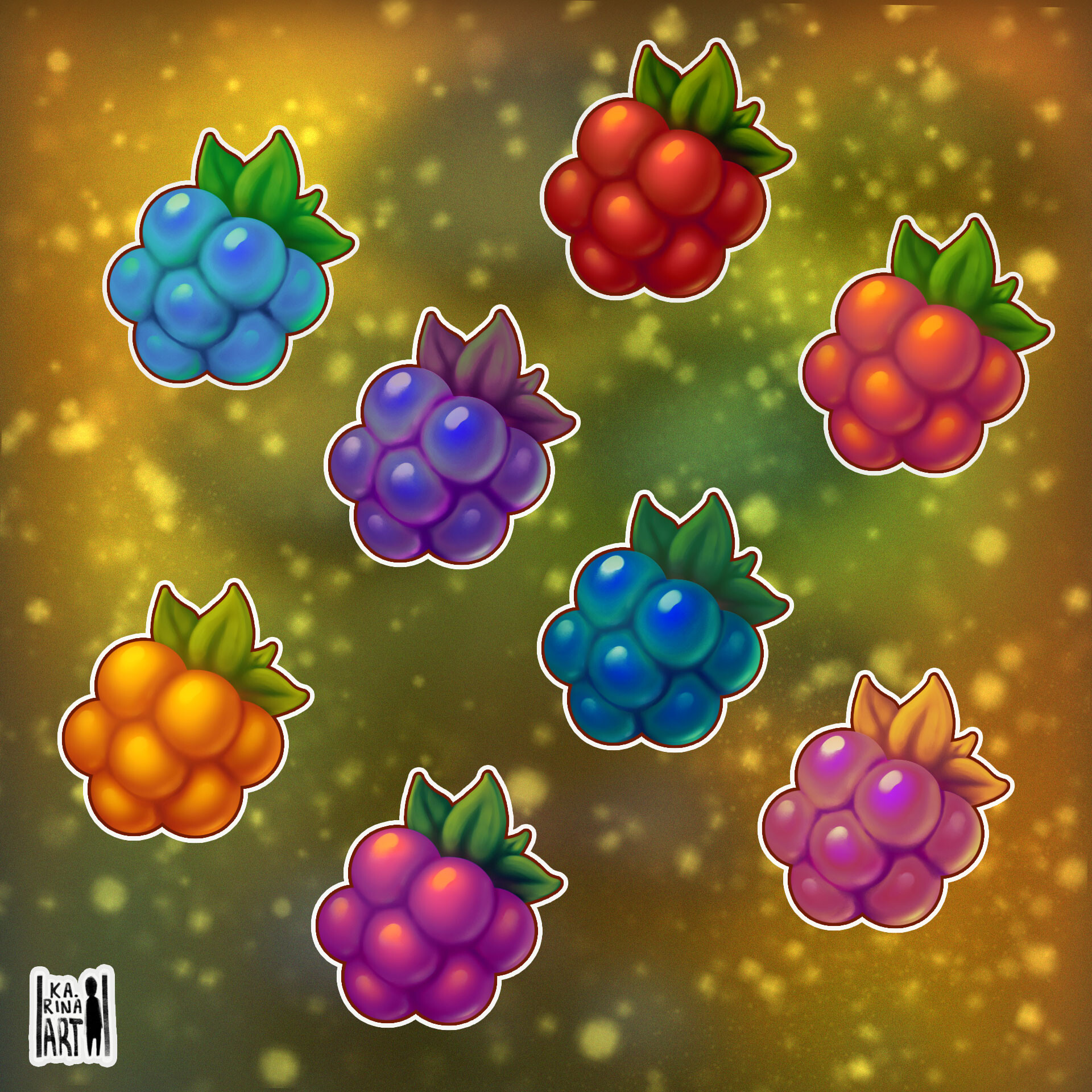 ArtStation - Berry Icons