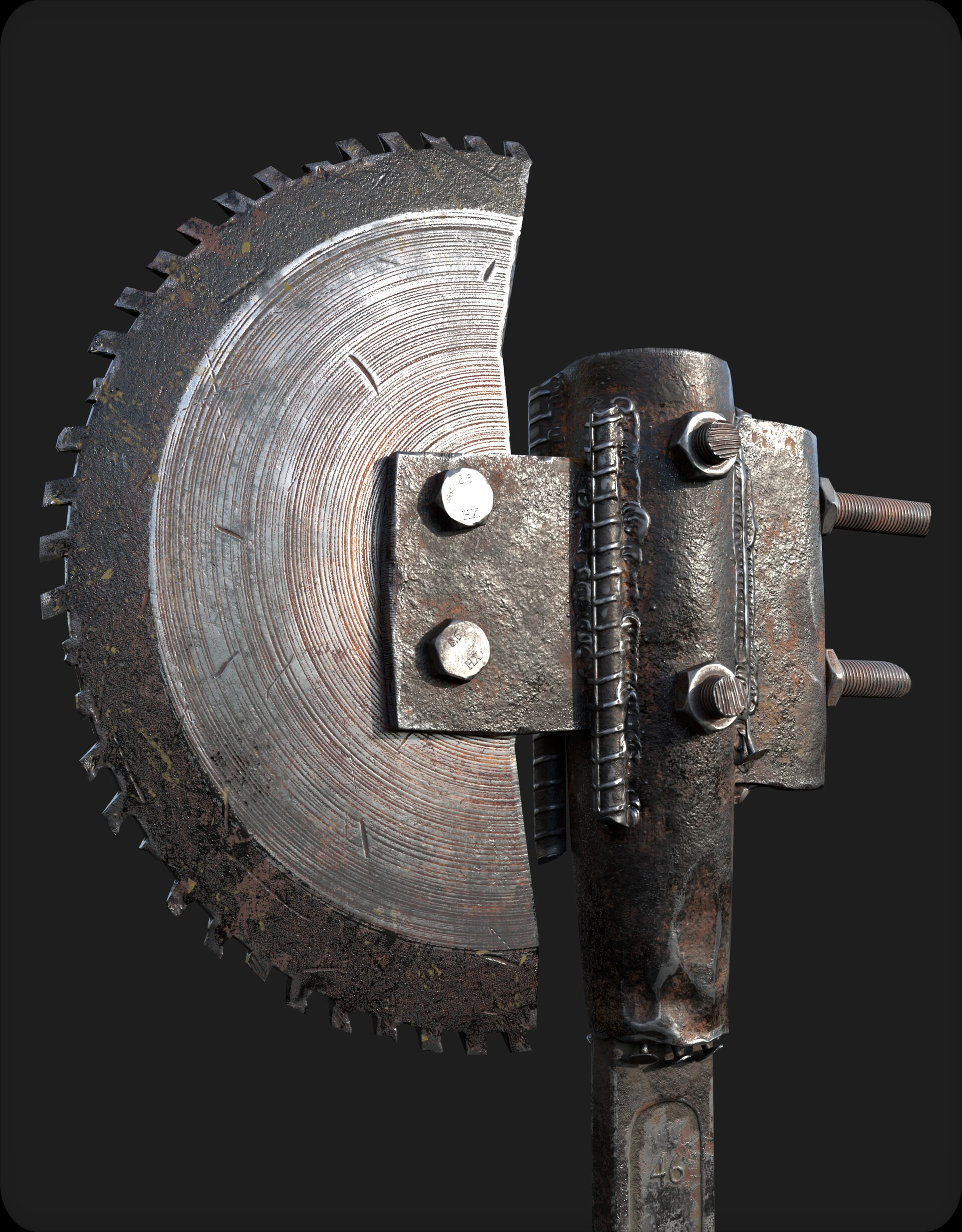 ArtStation - Steel Axe