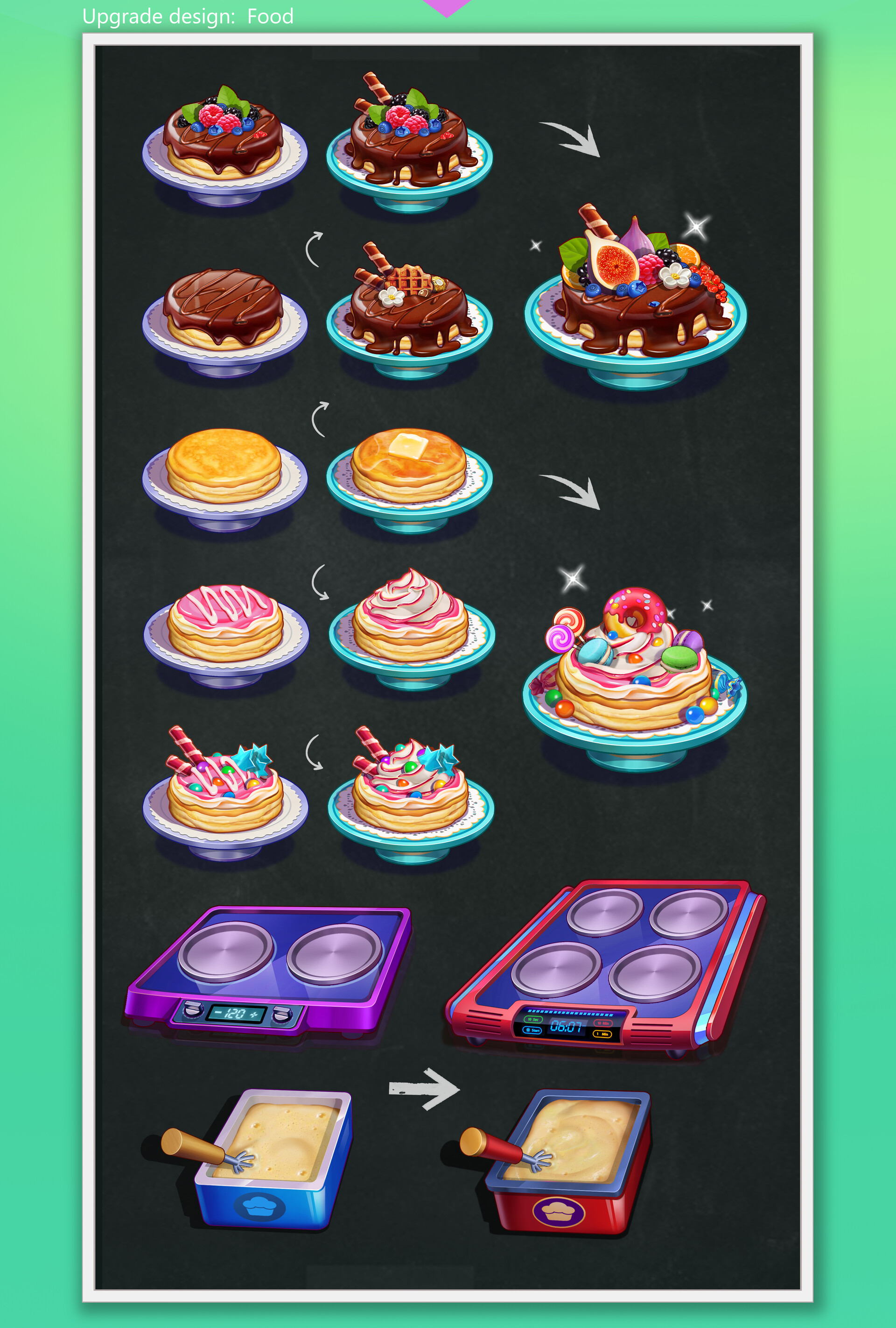 ArtStation - food 设计