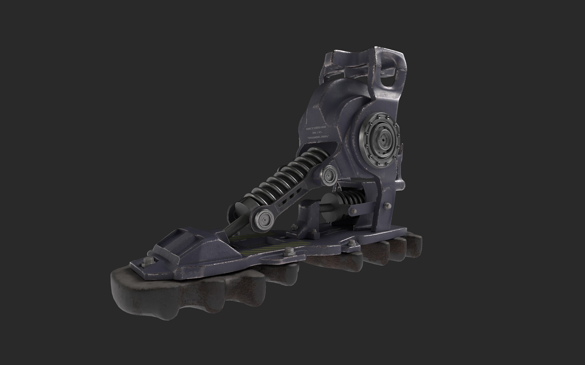 ArtStation - Roaming Boot Prosthetic Foot