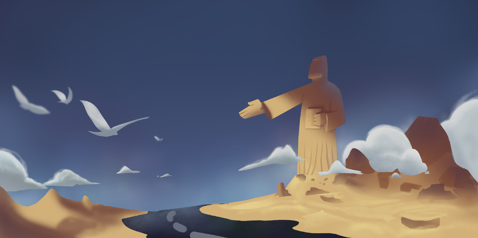 ArtStation - Background studies 1-4