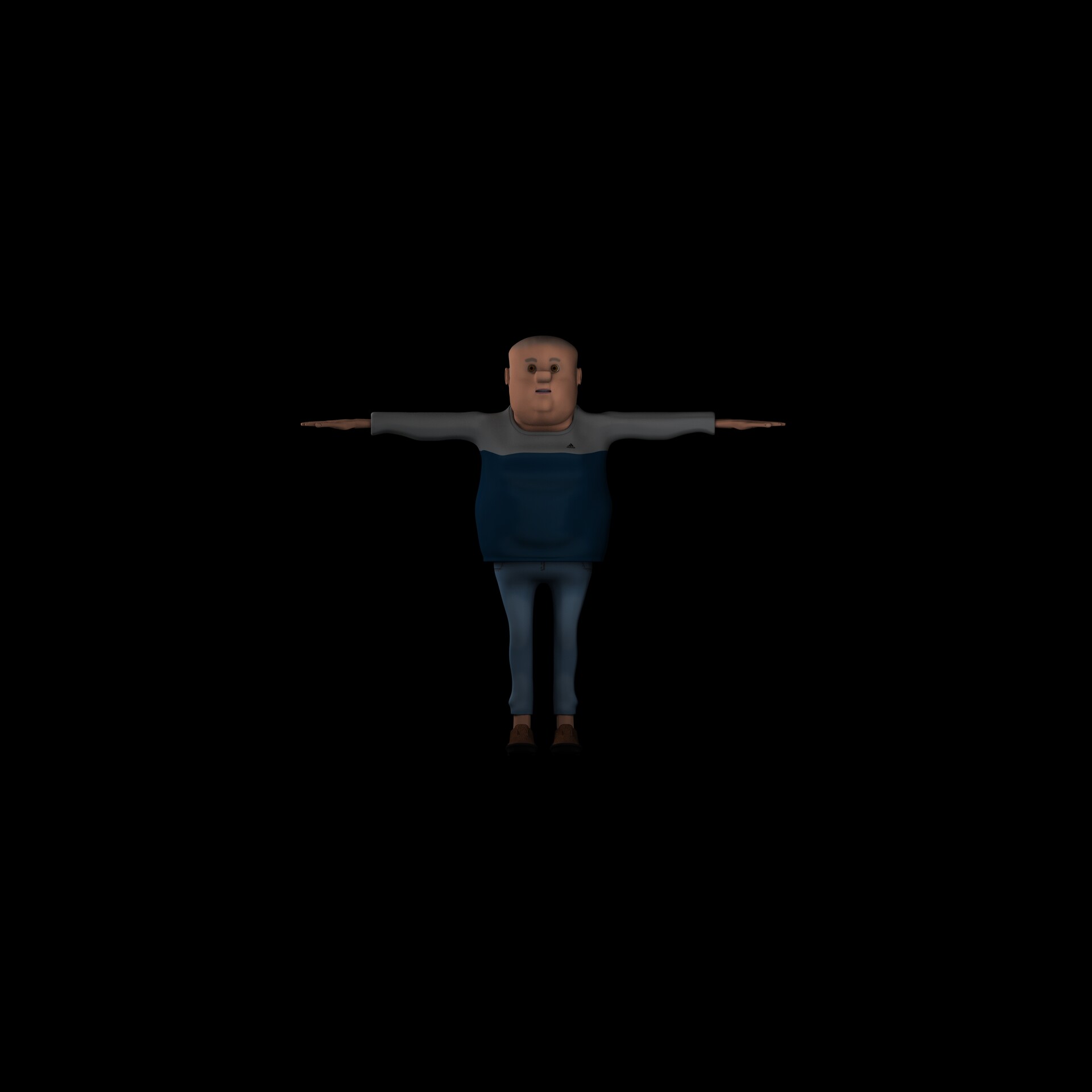 ArtStation - T-Pose 3D Character
