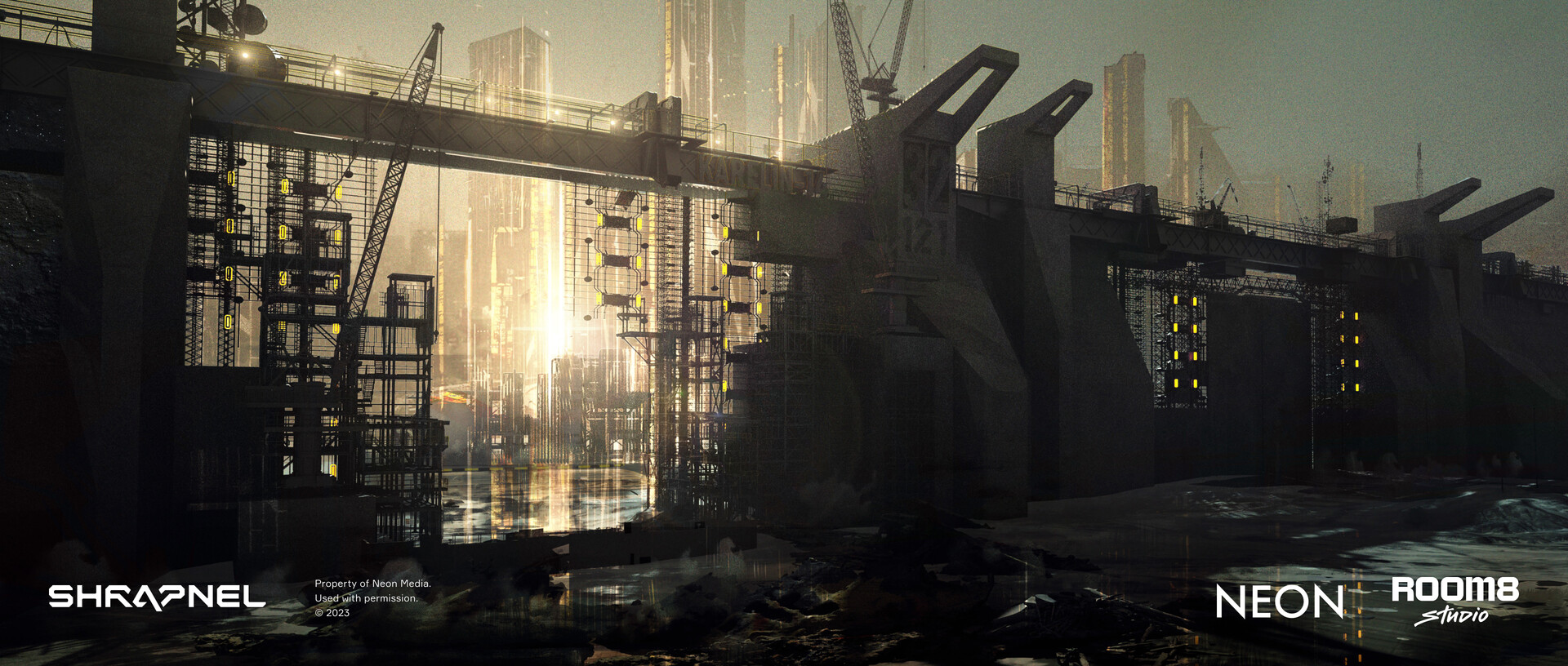 Room 8 Studio - Portfolio - The Wall (Shrapnel)