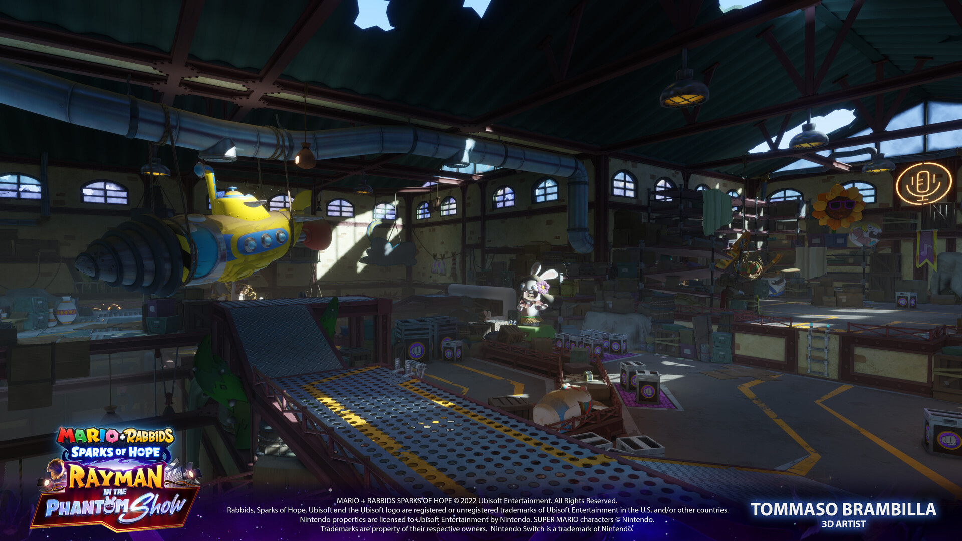 Tommaso Brambilla - RAYMAN IN THE PHANTOM SHOW - Mario+Rabbids Sparks ...