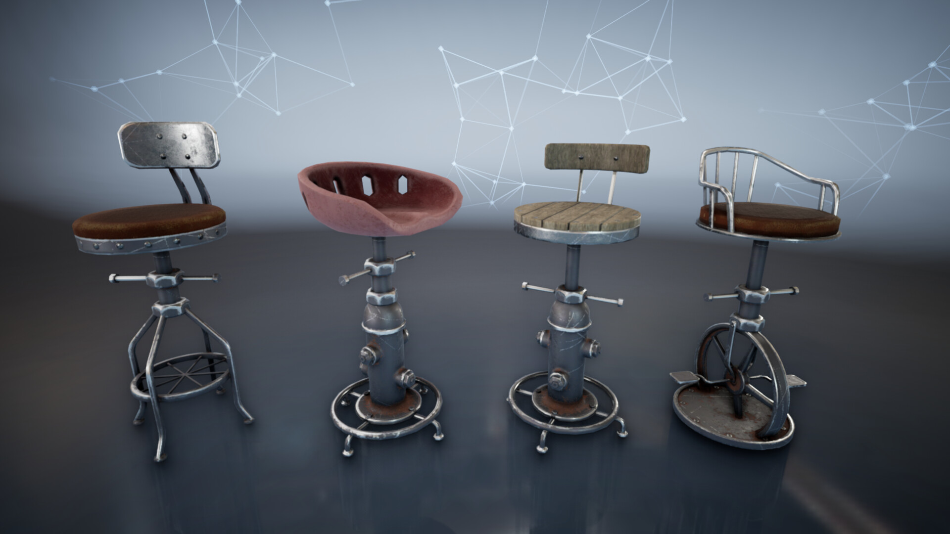ArtStation - Bar Chairs