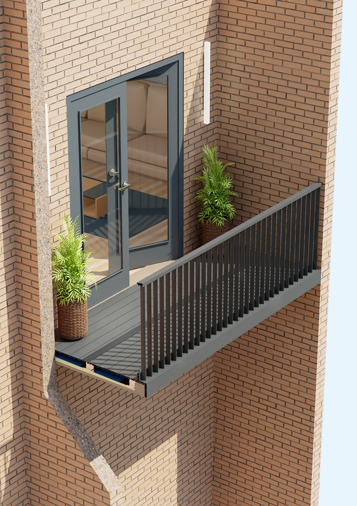 ArtStation - AliDeck - AliRail Brochure Renders