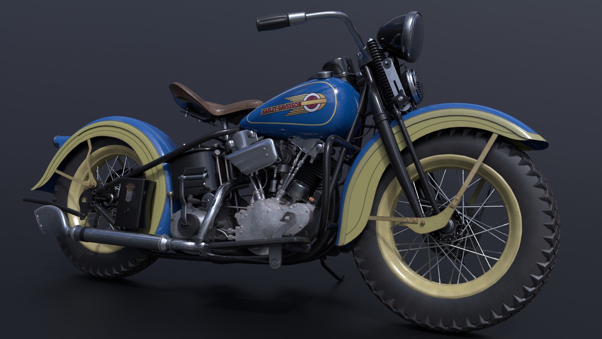 Knucklehead Motorcycle