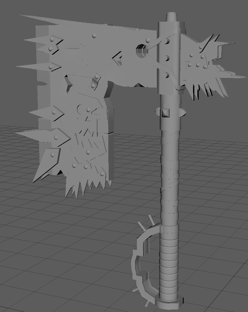 ArtStation - Orc Scrap Axe