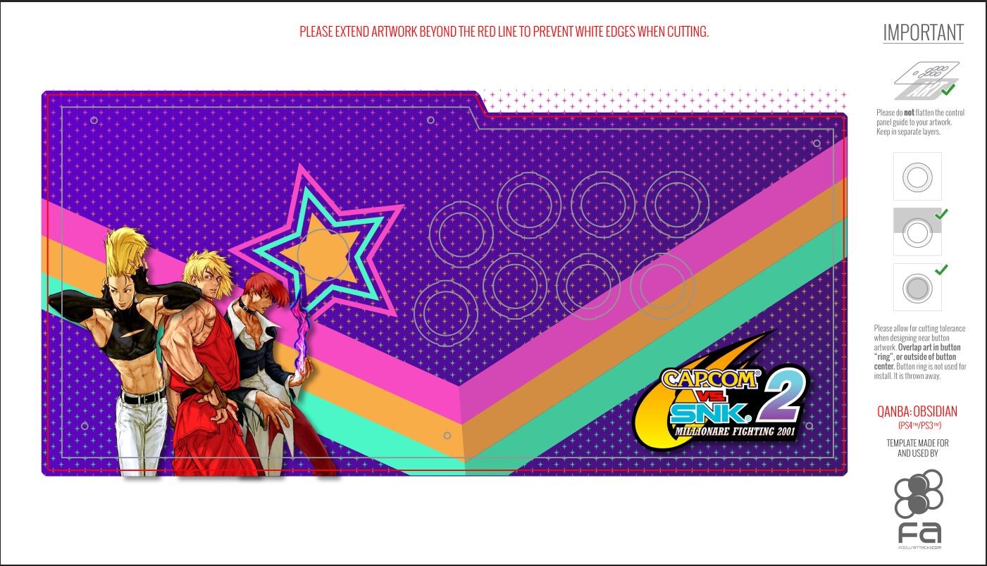 ArtStation - Capcom vs. SNK Fight Stick