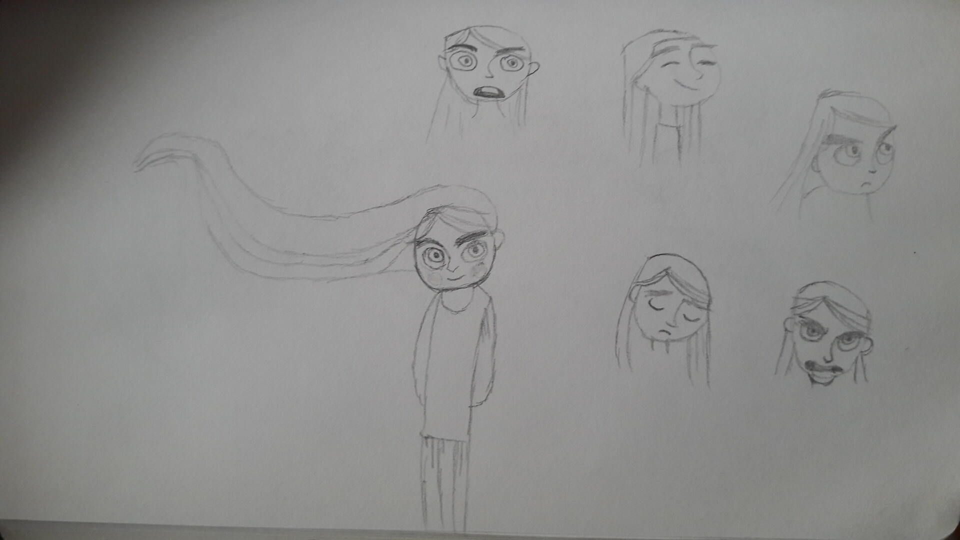 ArtStation - Character study of Aisling from "The secret of Kells"