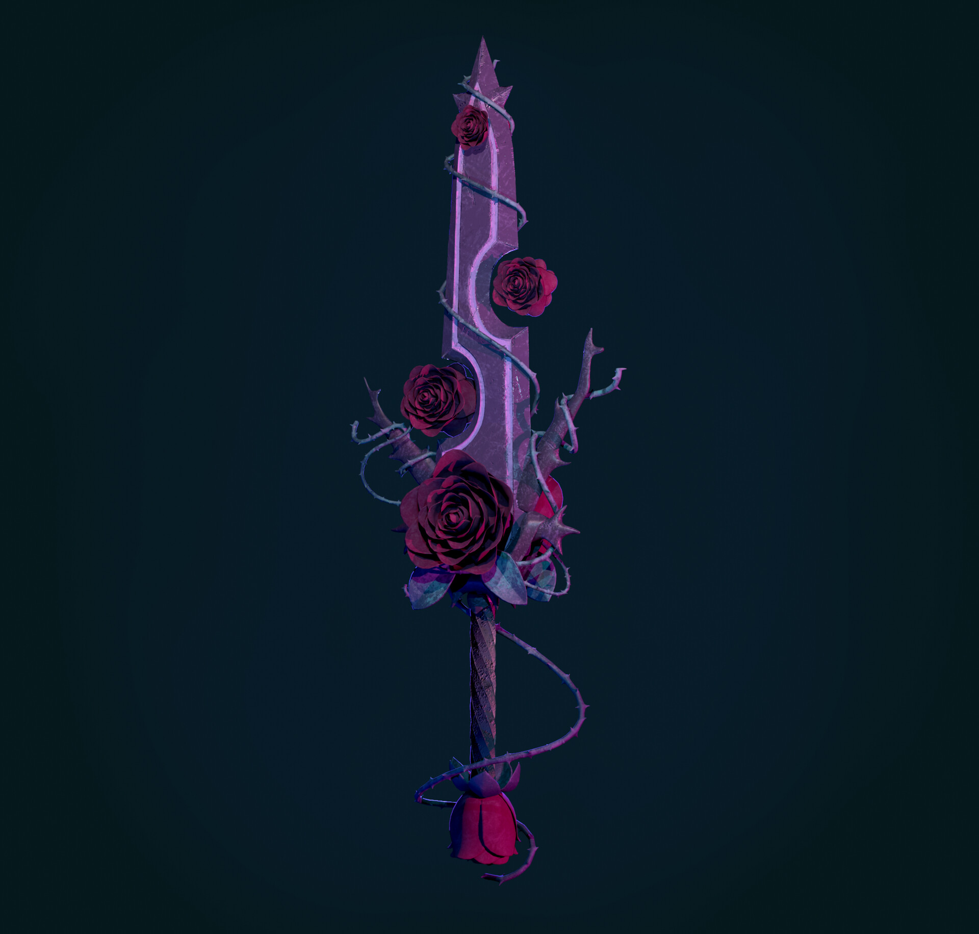 ArtStation - Rose sword practice