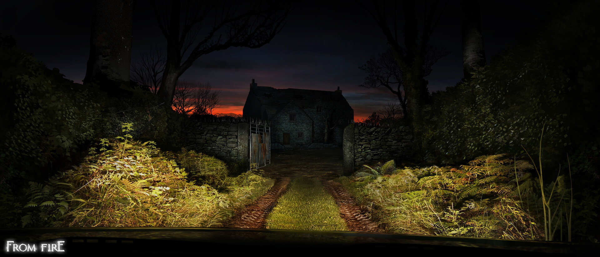 ArtStation - Horror Game House