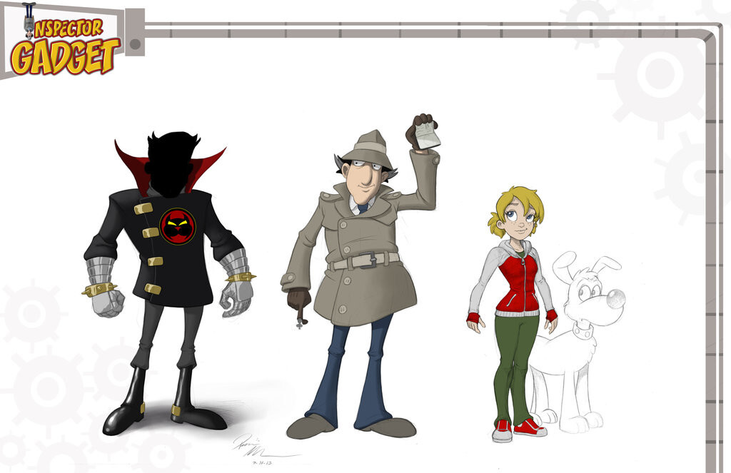 ArtStation - Inspector Gadget 2015 Character Designs