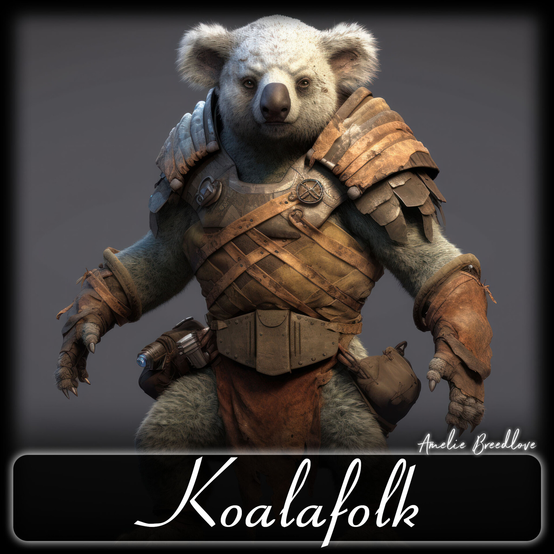 ArtStation - 210 Koalafolk (Full Body) Reference Pack | 4K | v.13