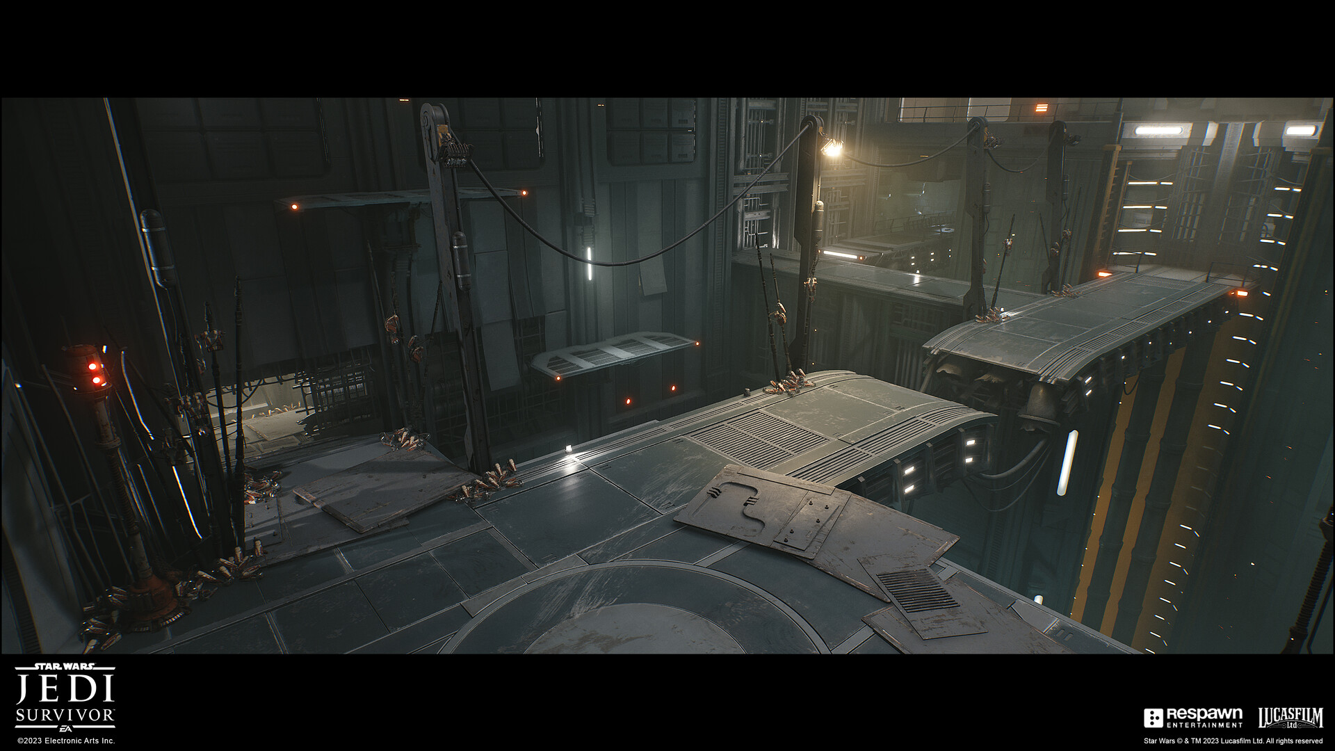 Billy Matjiunis - Star Wars Jedi: Survivor | Lucrehulk | Core Interior