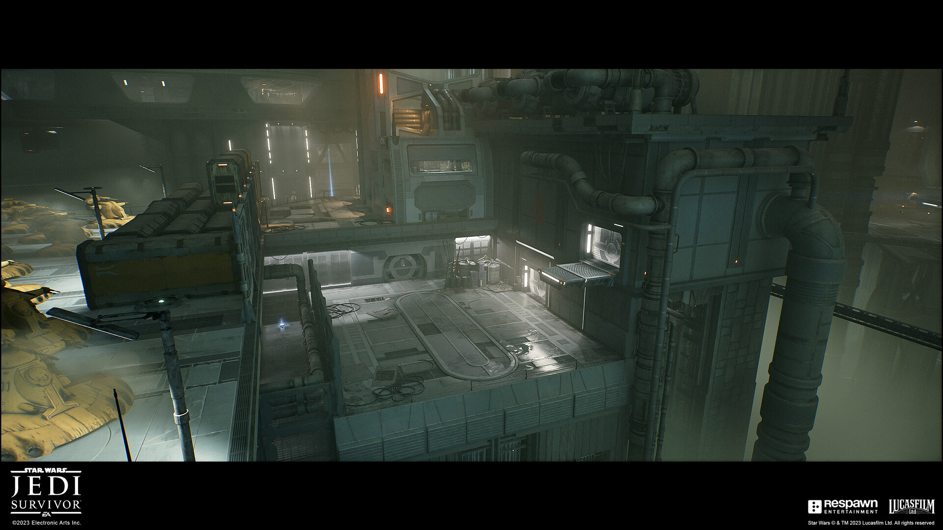 Billy Matjiunis - Star Wars Jedi: Survivor | Lucrehulk | Core Interior