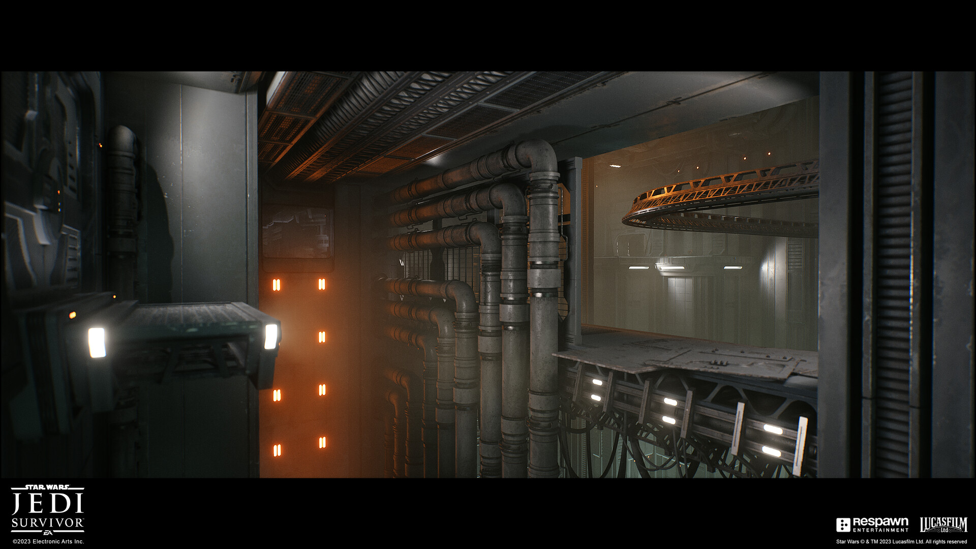 Billy Matjiunis - Star Wars Jedi: Survivor | Lucrehulk | Core Interior