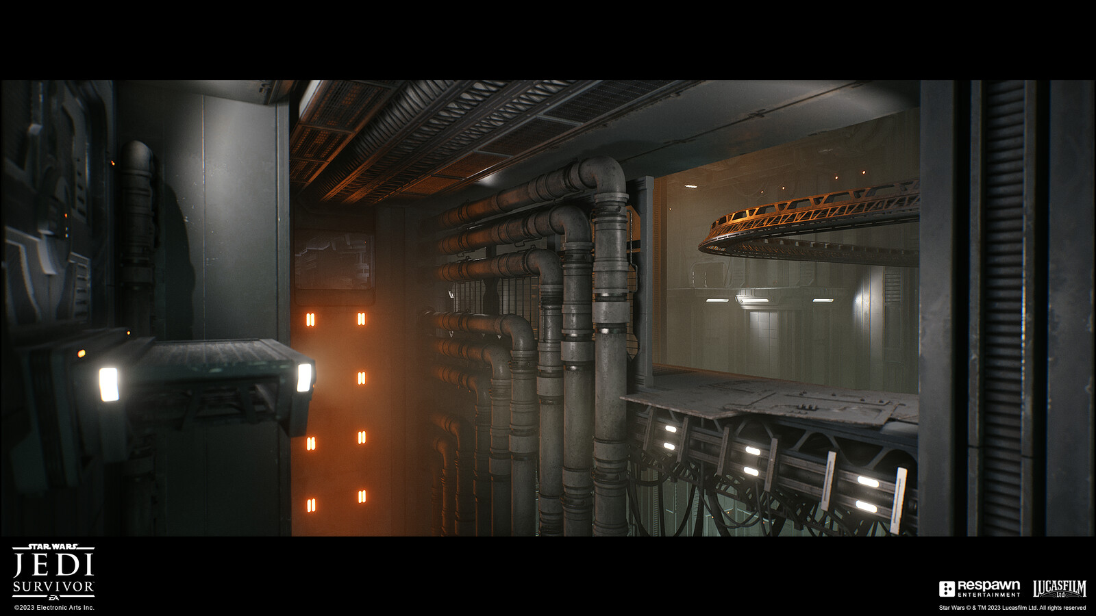 Billy Matjiunis - Star Wars Jedi: Survivor | Lucrehulk | Core Interior