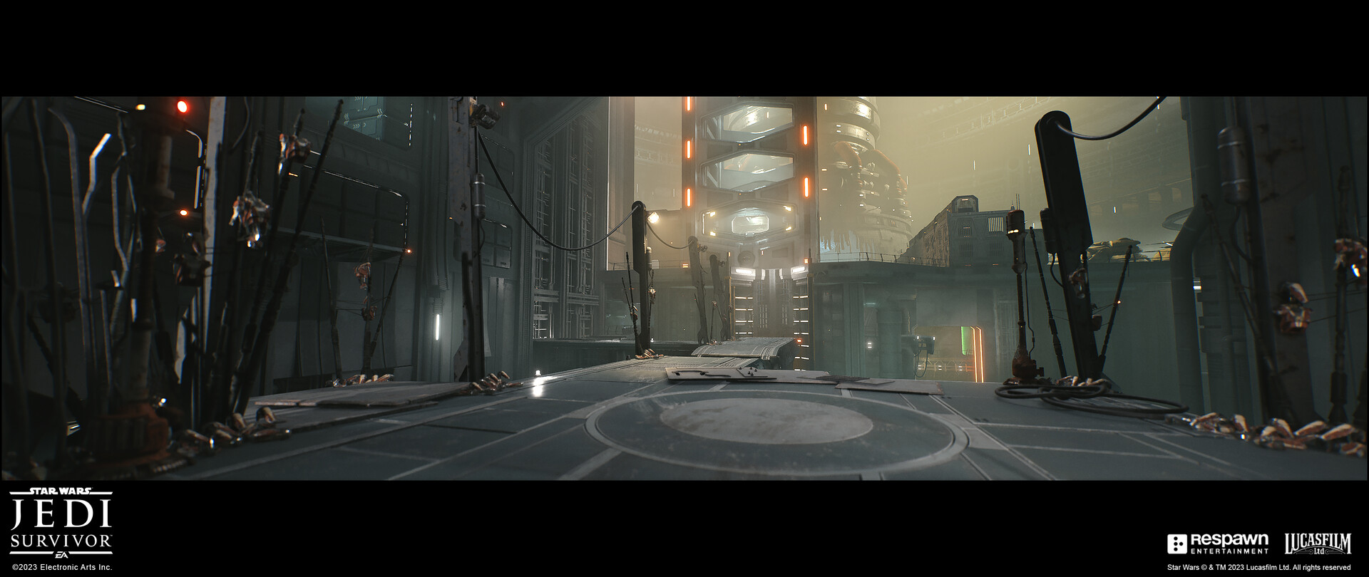 Billy Matjiunis - Star Wars Jedi: Survivor | Lucrehulk | Core Interior