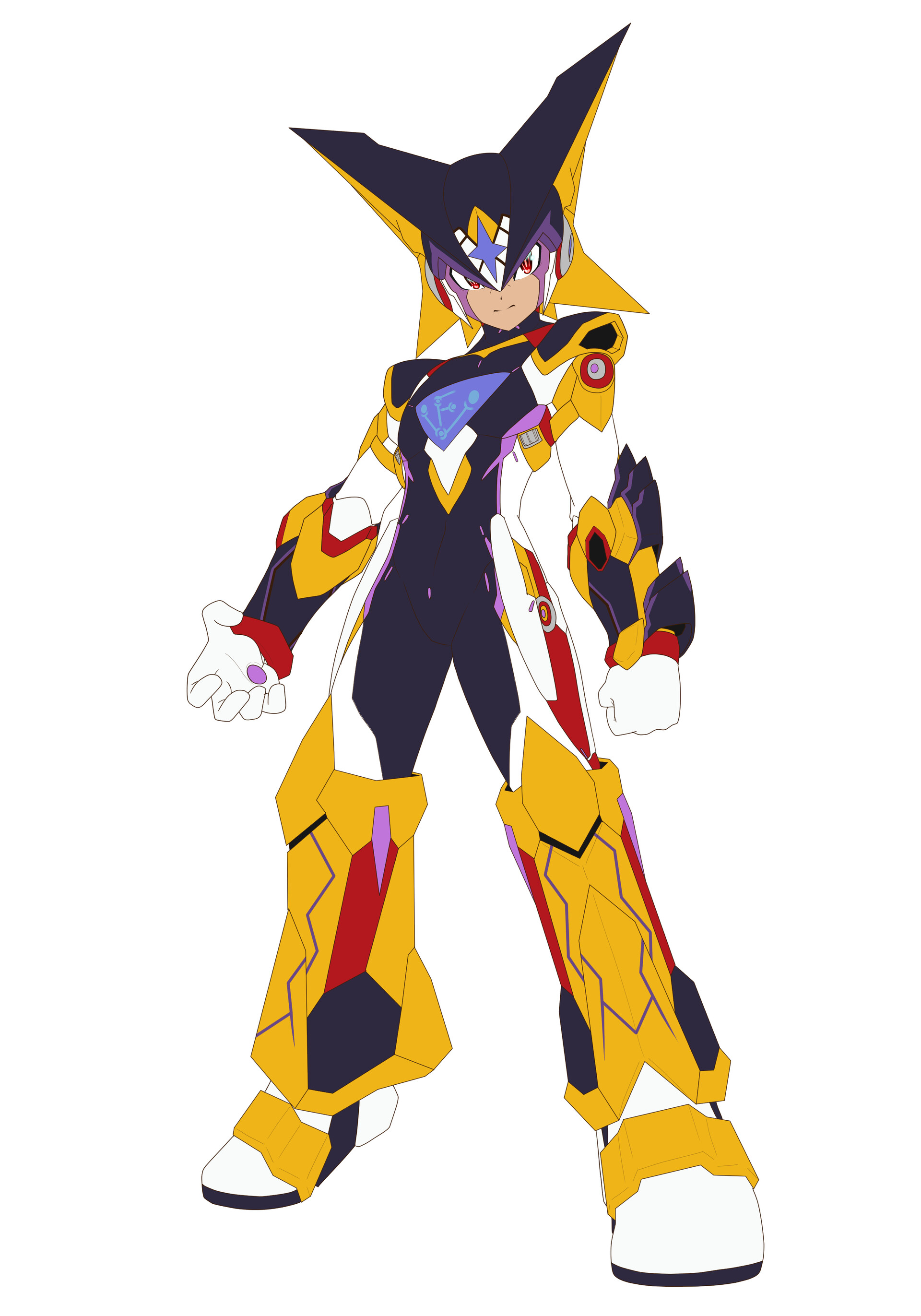 ArtStation - Megaman Alpha Bass Concept