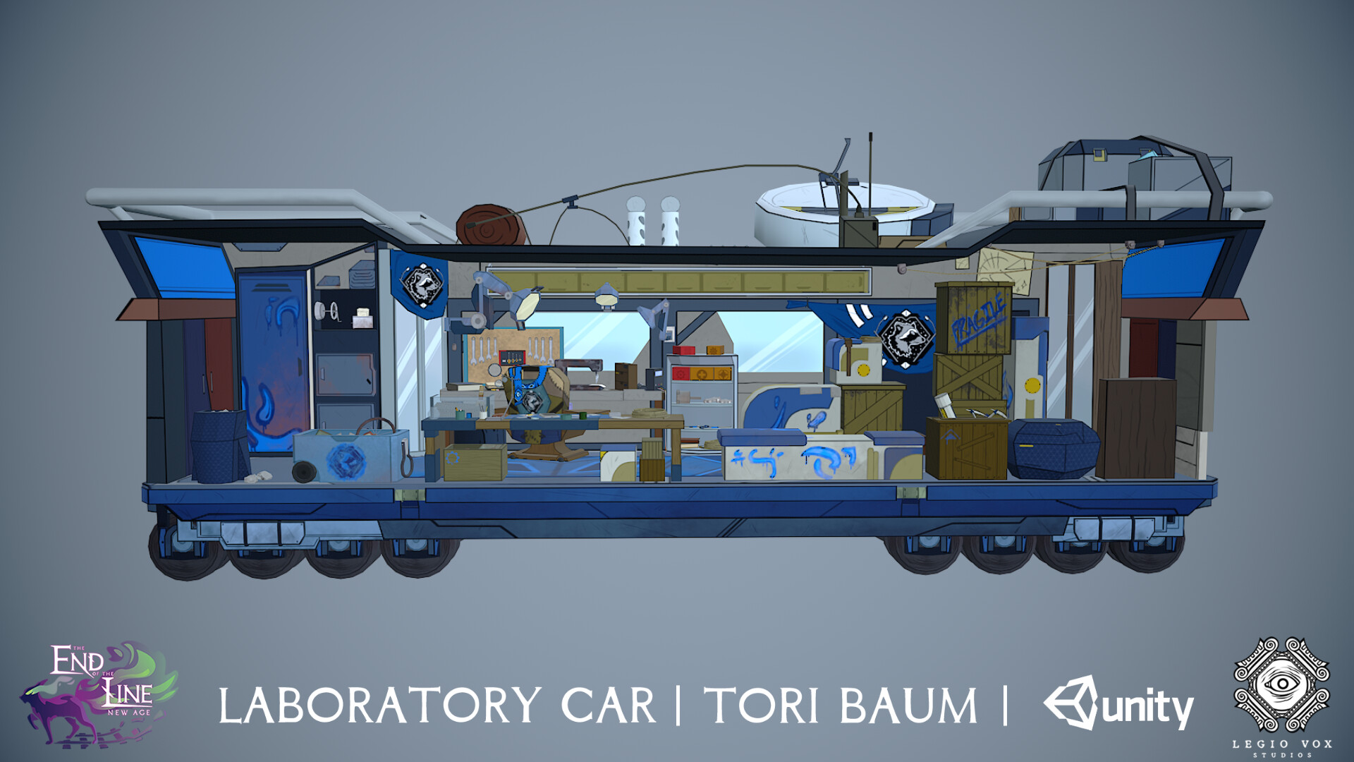ArtStation - Laboratory Car for The End of the Line: New Age