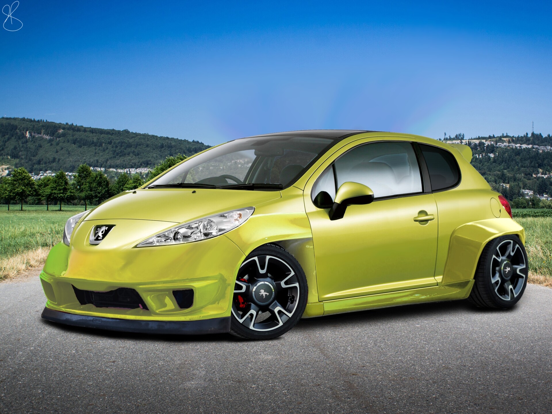 Peugeot 207 Gti Body Kit