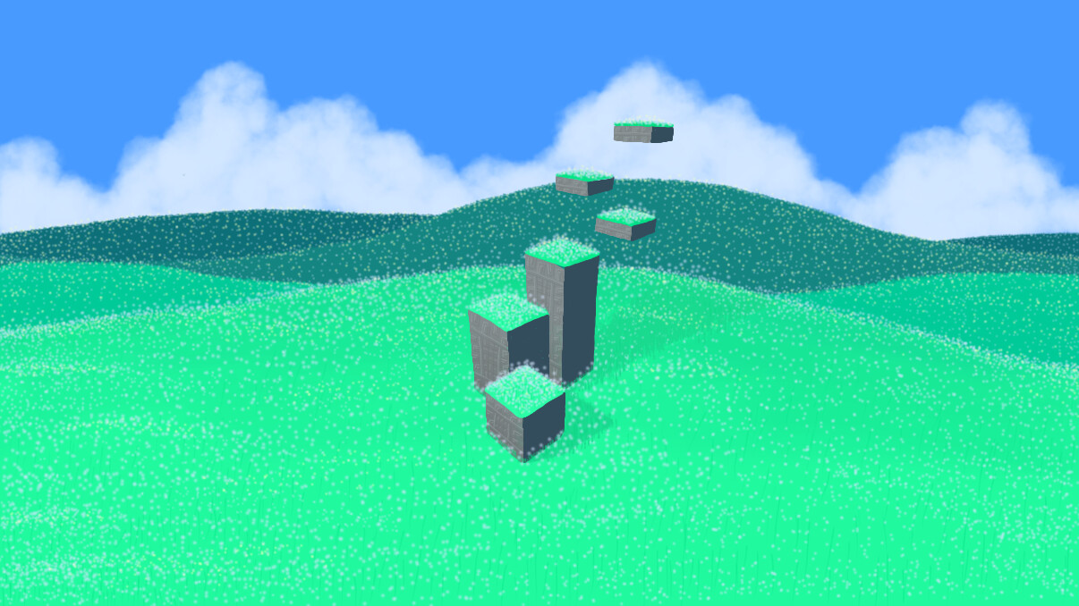 ArtStation - More Stone Platforms