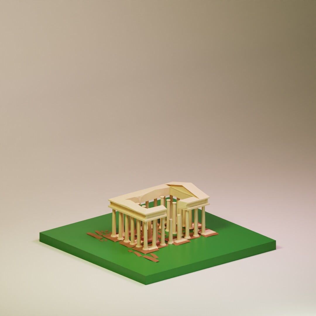 ArtStation - Ancient Greek Temple