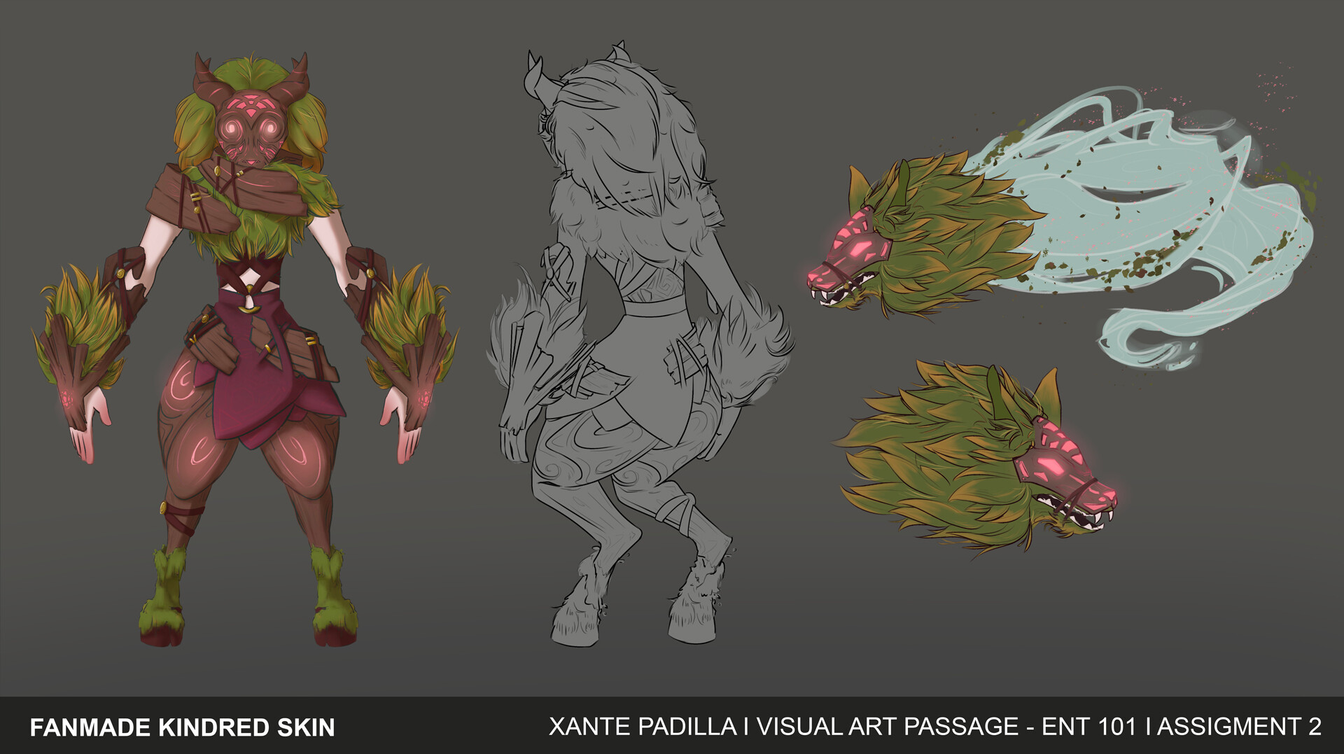 ArtStation - Wild Kindred - Fanmade Skin