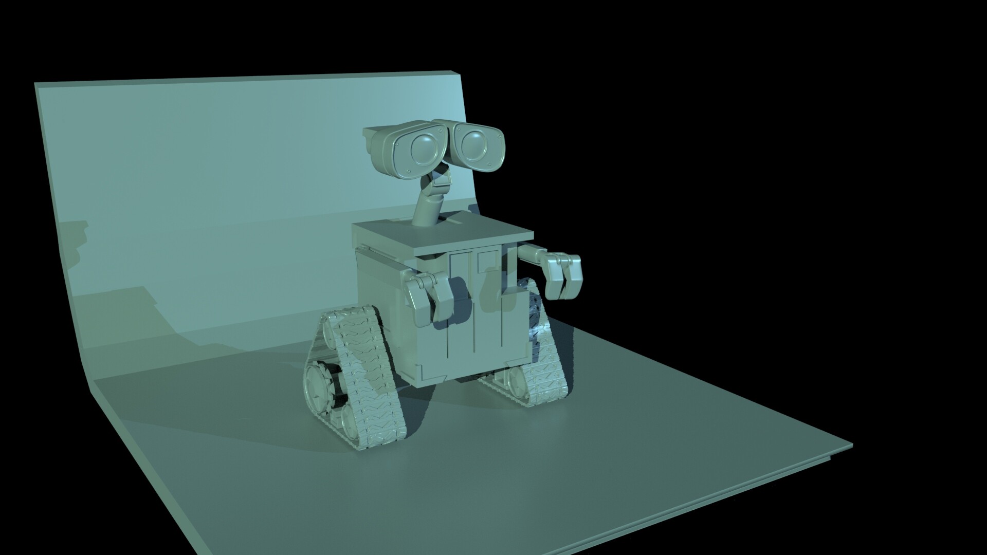 ArtStation - Wall-E 3D Model & Blinn Render