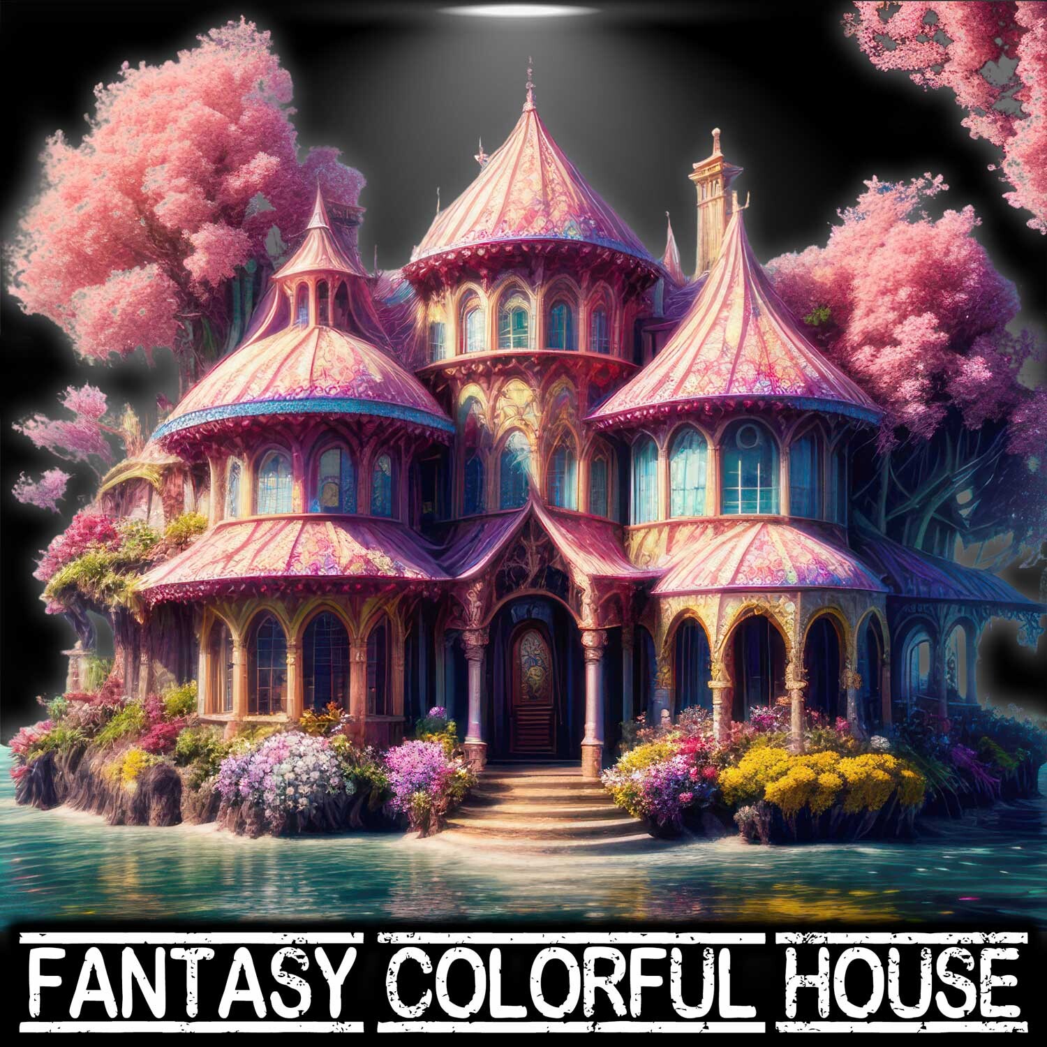ArtStation - 350 Fantasy Colorful House Images Reference Pack - 4K ...