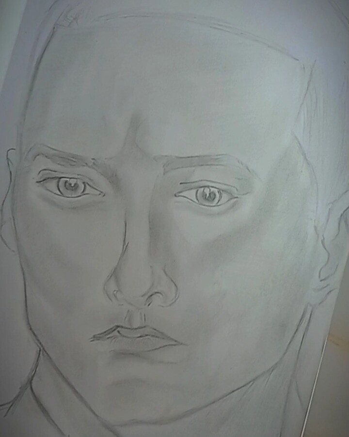 how to draw eminem logo