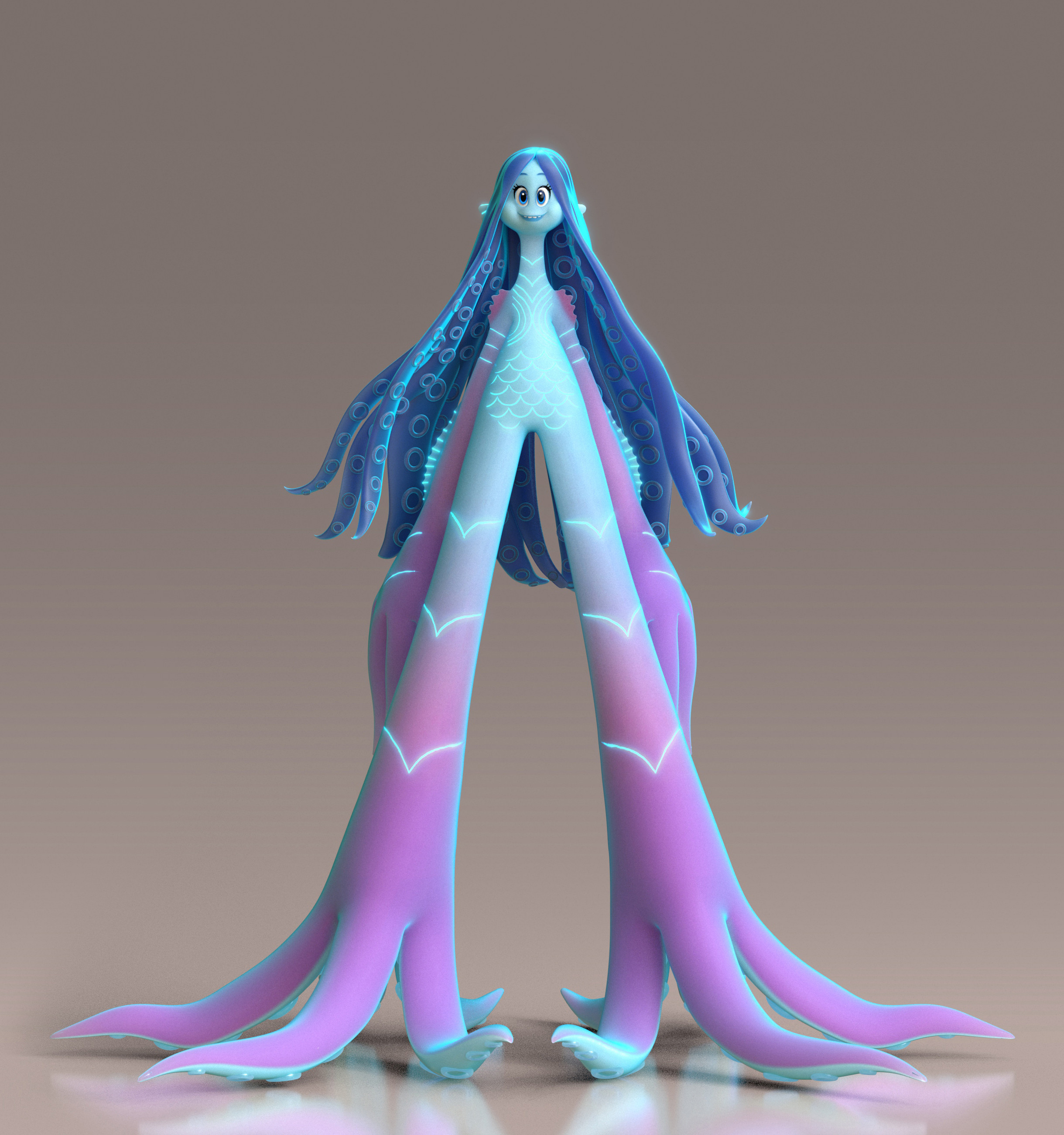 Charles Ellison - Mega Ruby & Agatha Krakens :: Ruby Gillman - Teenage ...