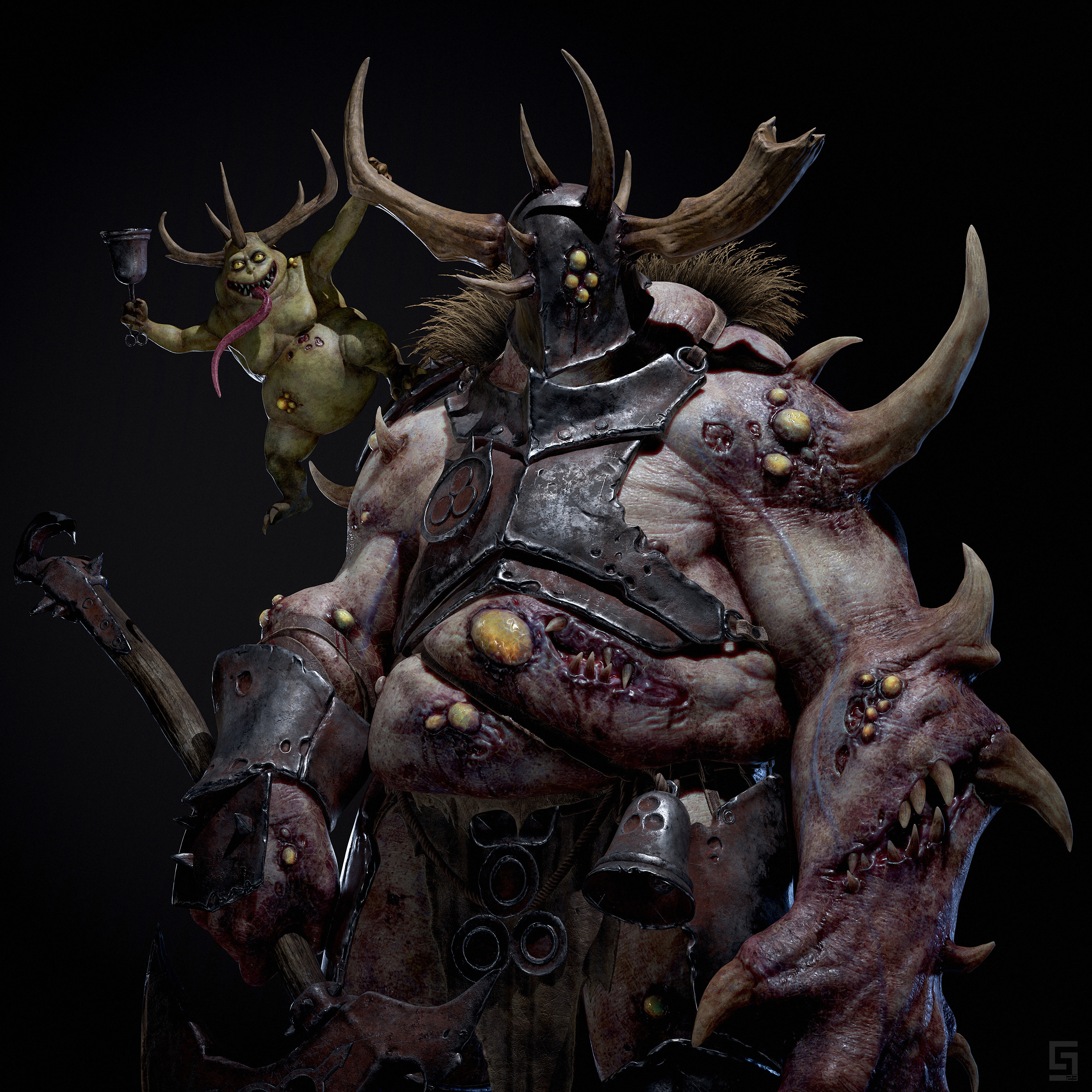 Sumartnerd - Nurgle_Game Ready