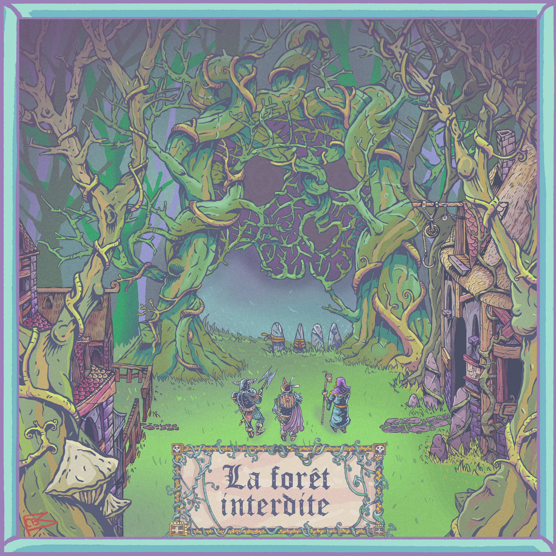 ArtStation - la forêt interdite