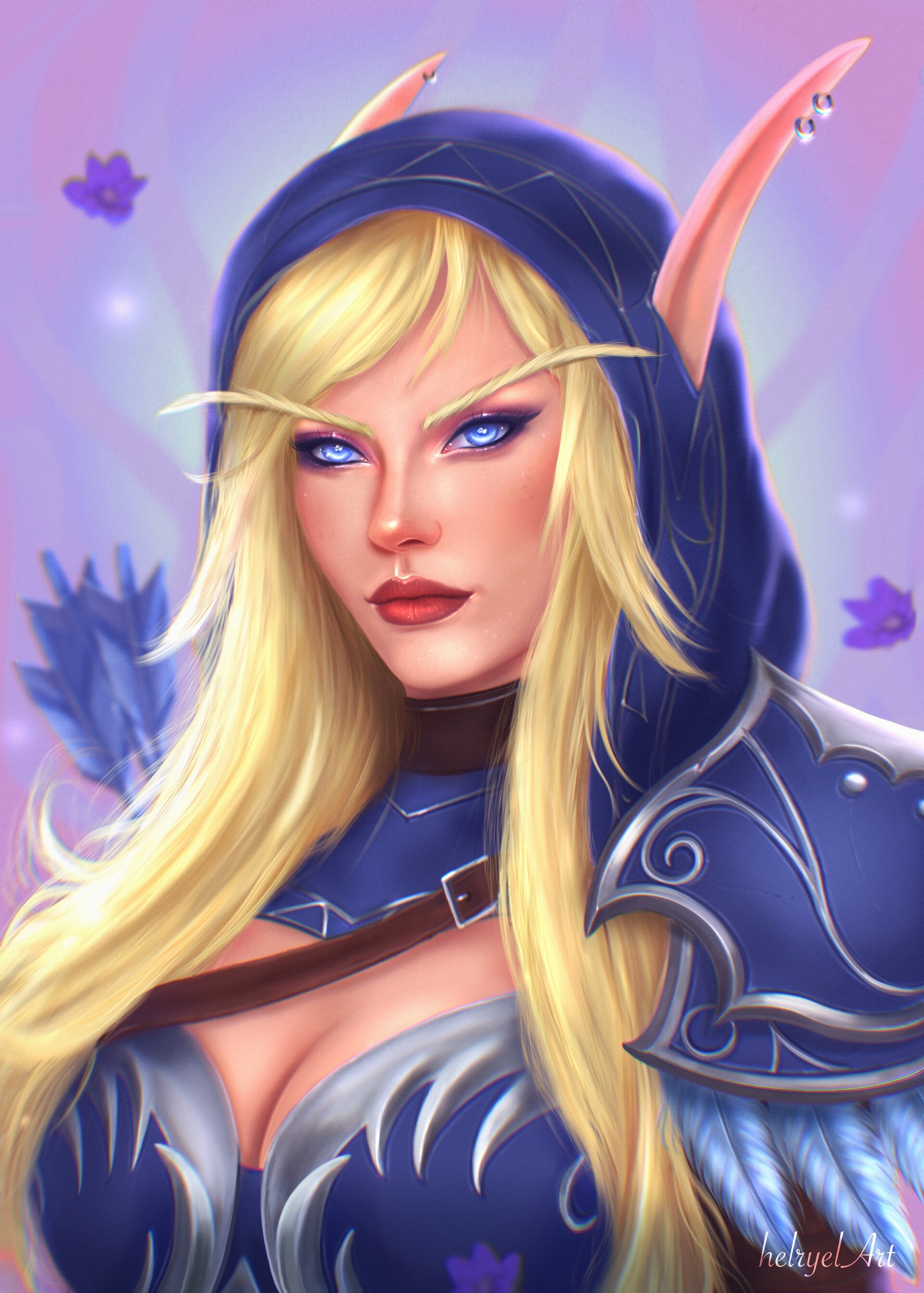 Artstation Sylvanas Windrunner Before
