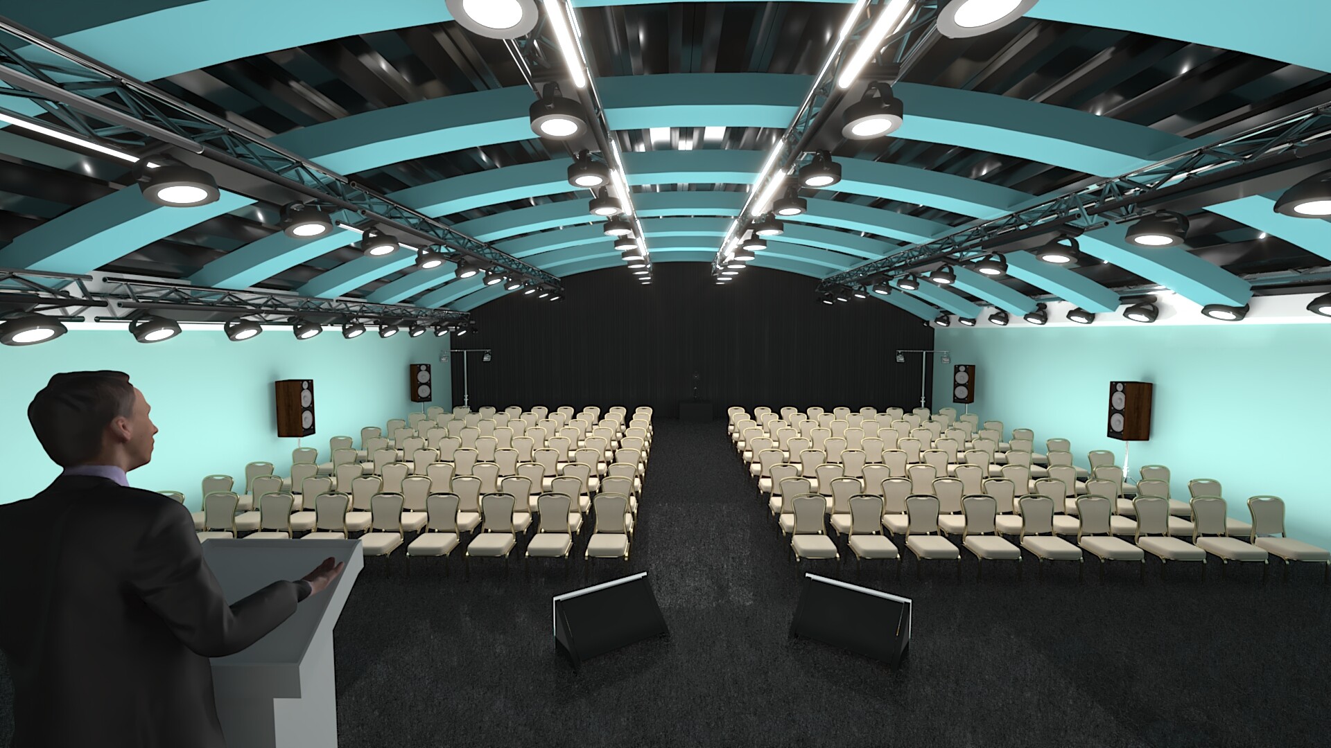 ArtStation - Briefing Room Example