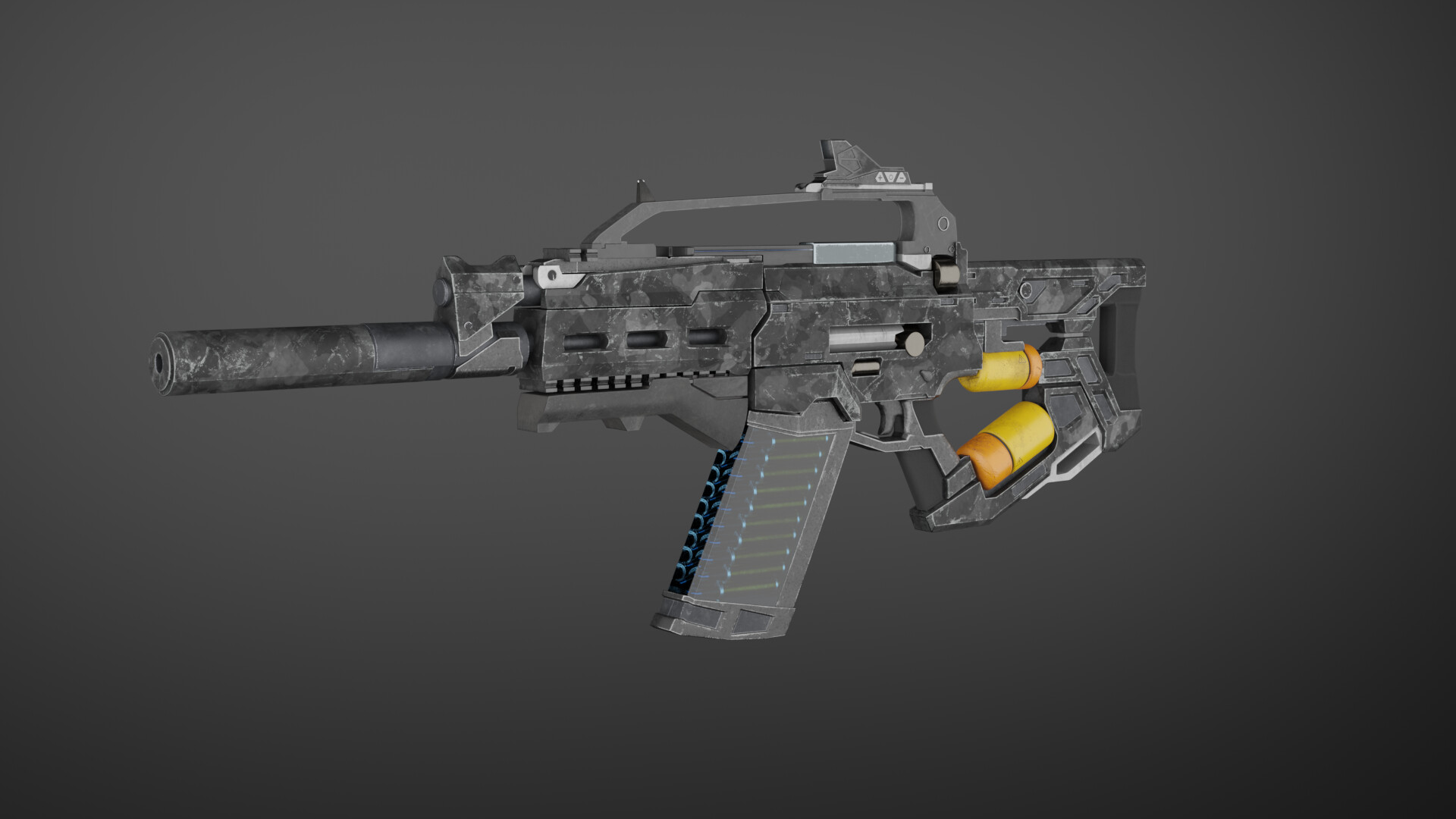 ArtStation - Weapons HS-1D