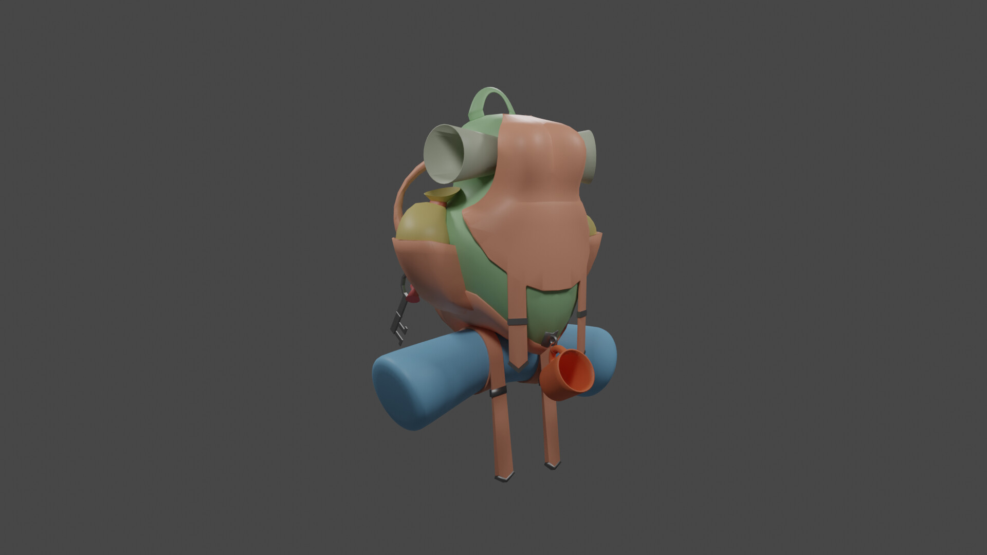 ArtStation - Adventurer's Backpack