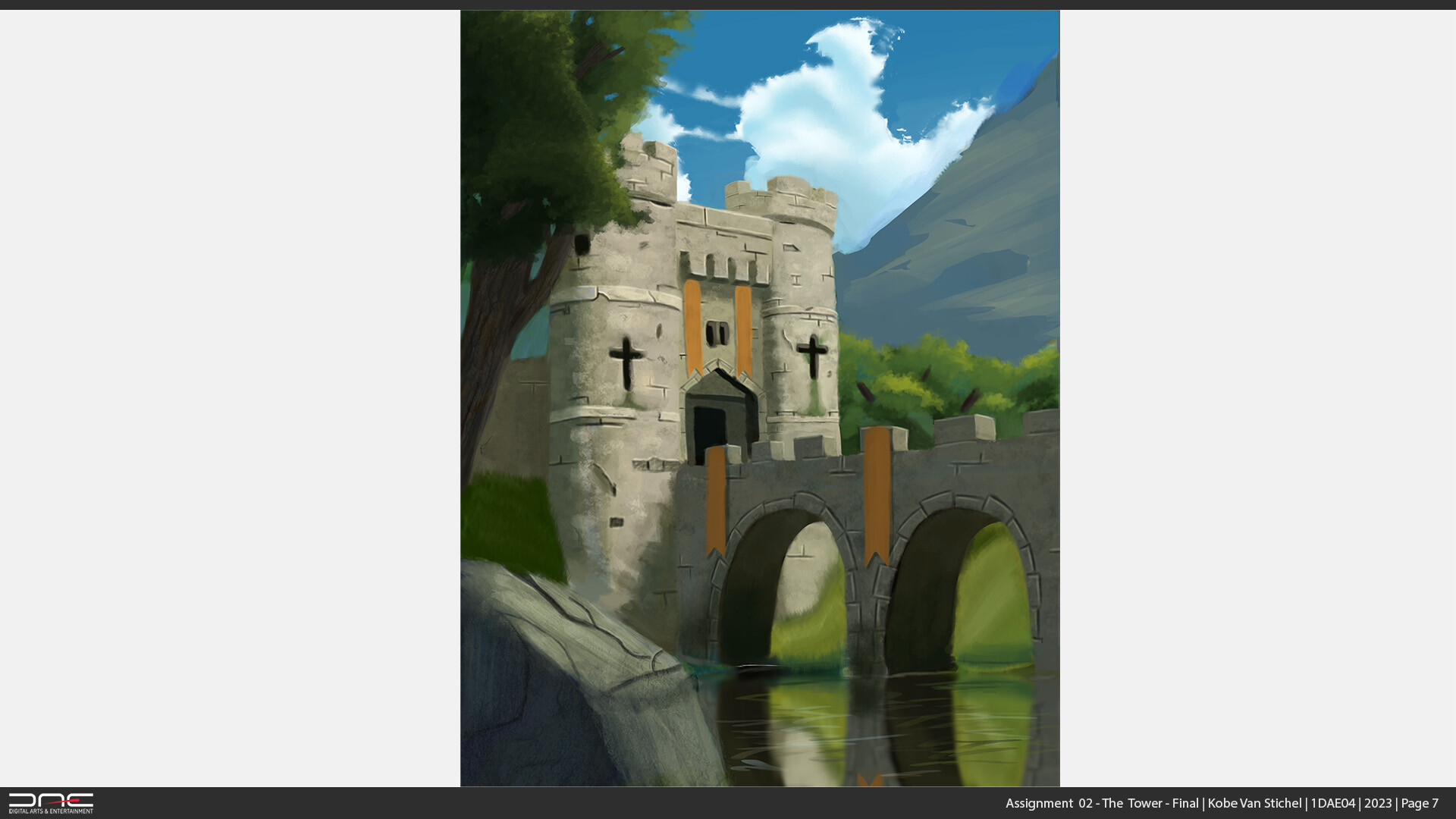 ArtStation - gate tower