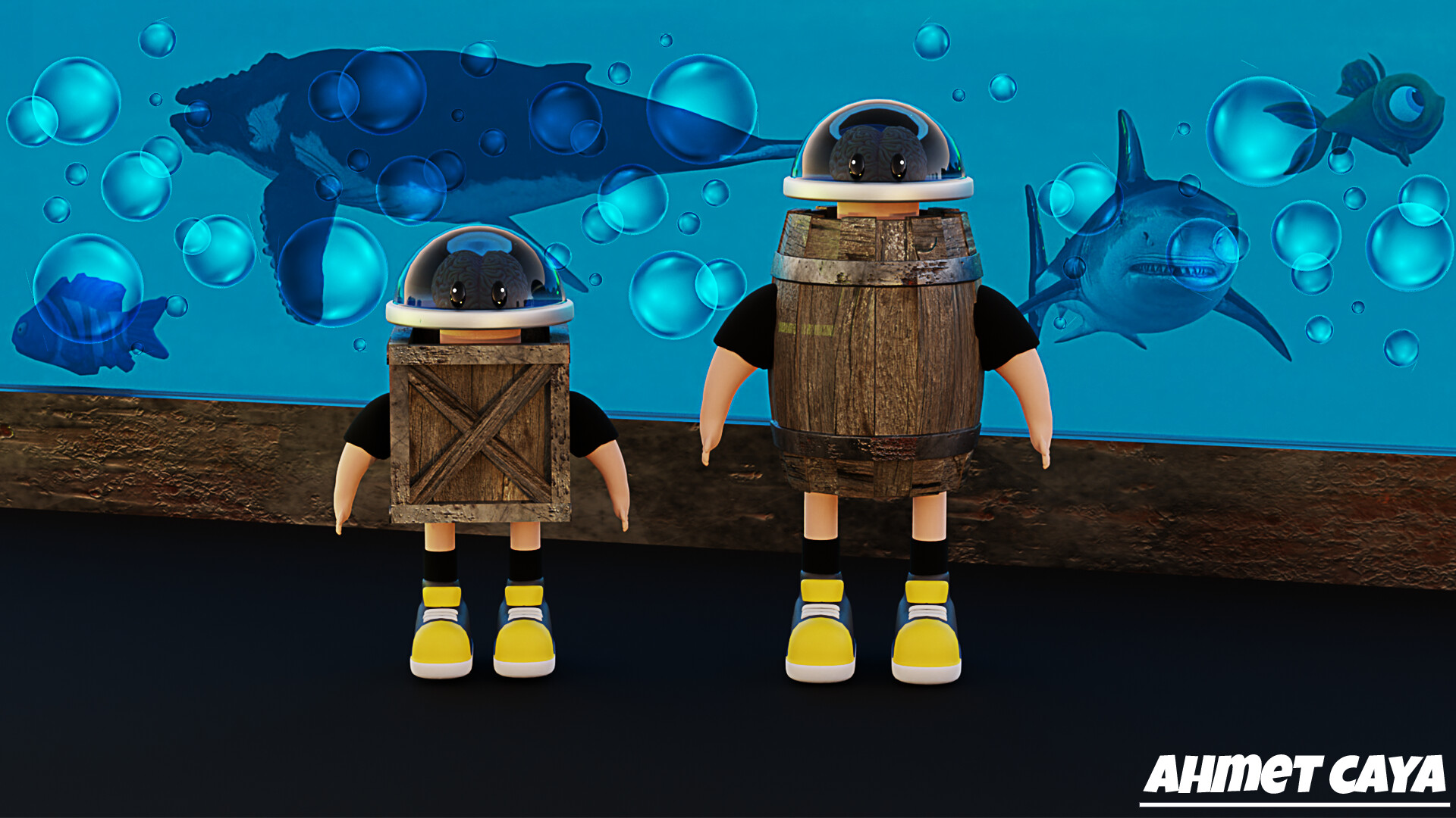 ArtStation - 3D Stylized Aliens Concept